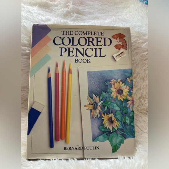 Office | Colored Pencil Hardcover Arts And Crafts Book | Poshmark